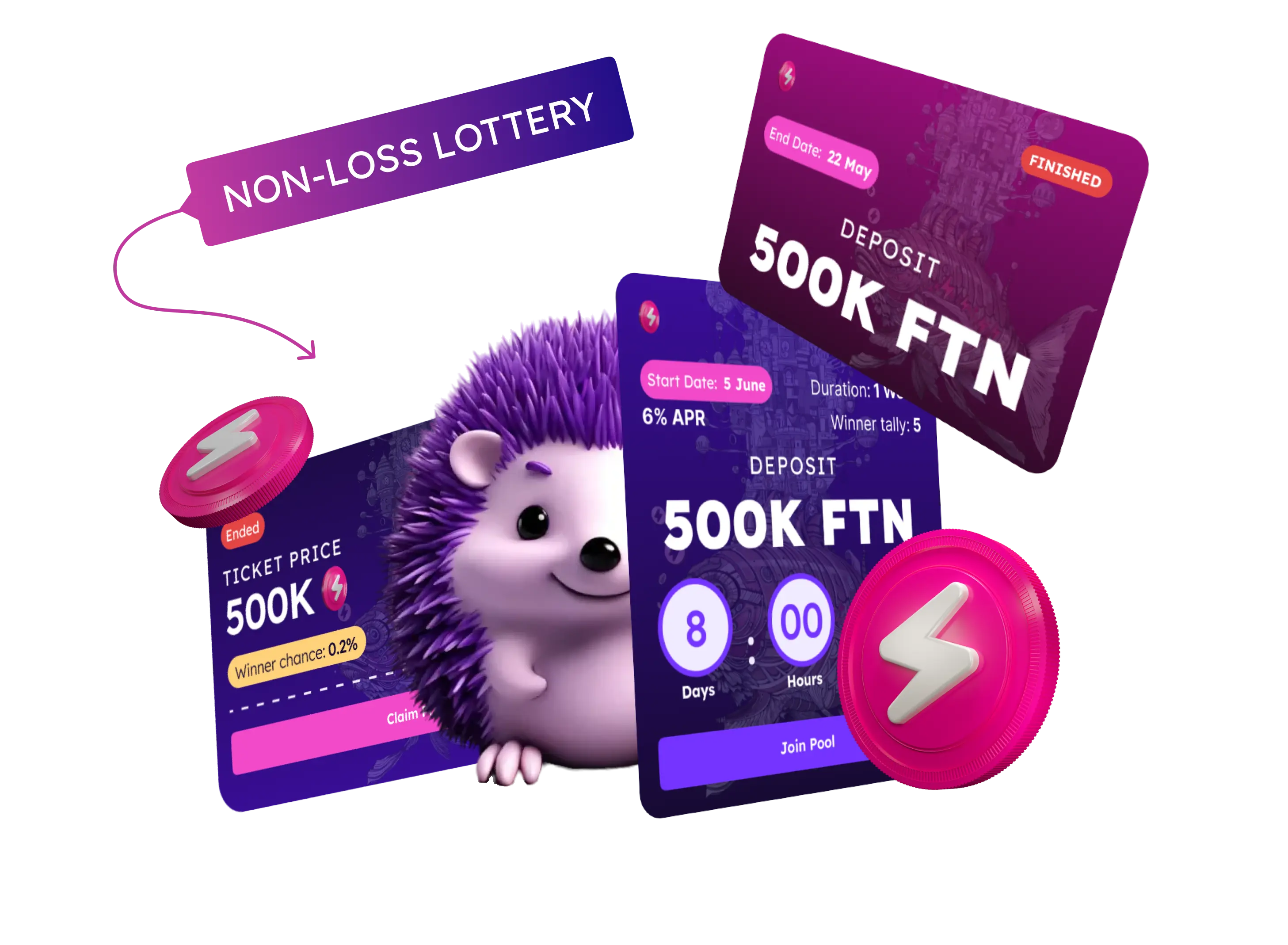 VaultWin - A non-loss lottery experience with potential to win big